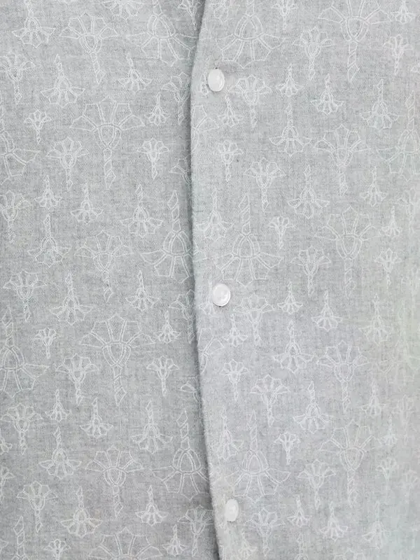 JOOP! Patterned Long-sleeved Shirt - Grey