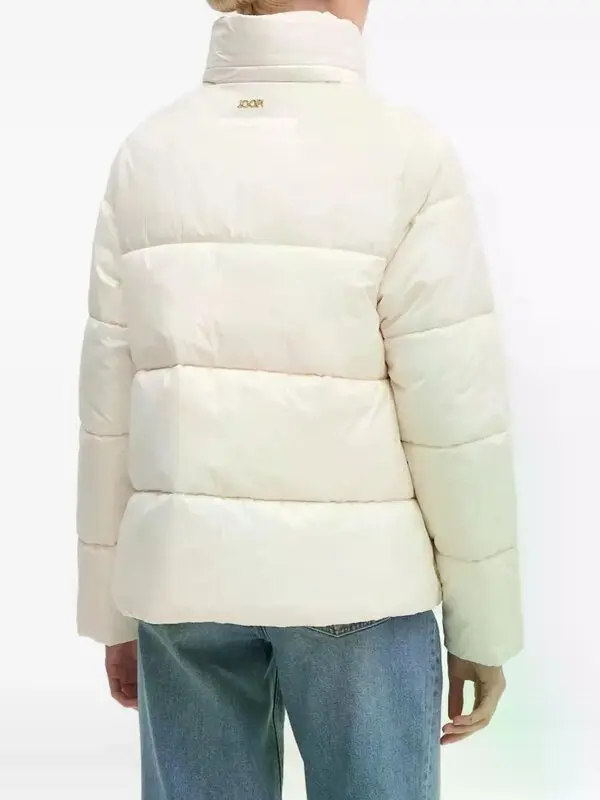 JOOP! High-neck Quilted Jacket With Gold-tone Press Studs