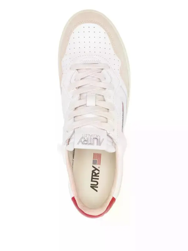 AUTRY Medalist Leather Suede Sneakers