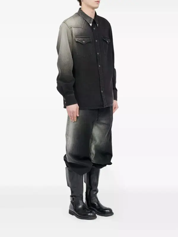 MAISON MARGIELA Ombre Denim Shirt