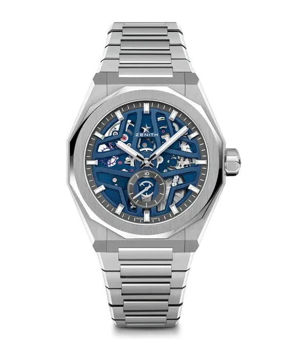 ZENITH Defy Skyline Skeleton Stainless Steel Chronograph Watch - Clear