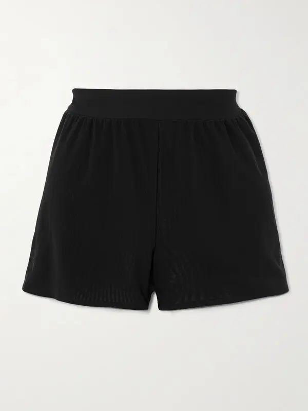 On Stretch-mesh Shorts - Black