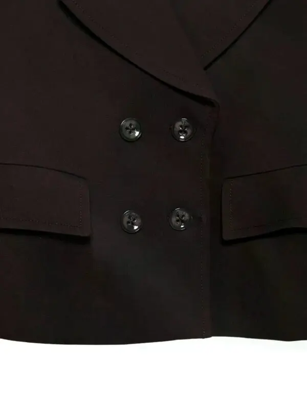 Dorothee Schumacher Double-breasted Cropped Jacket