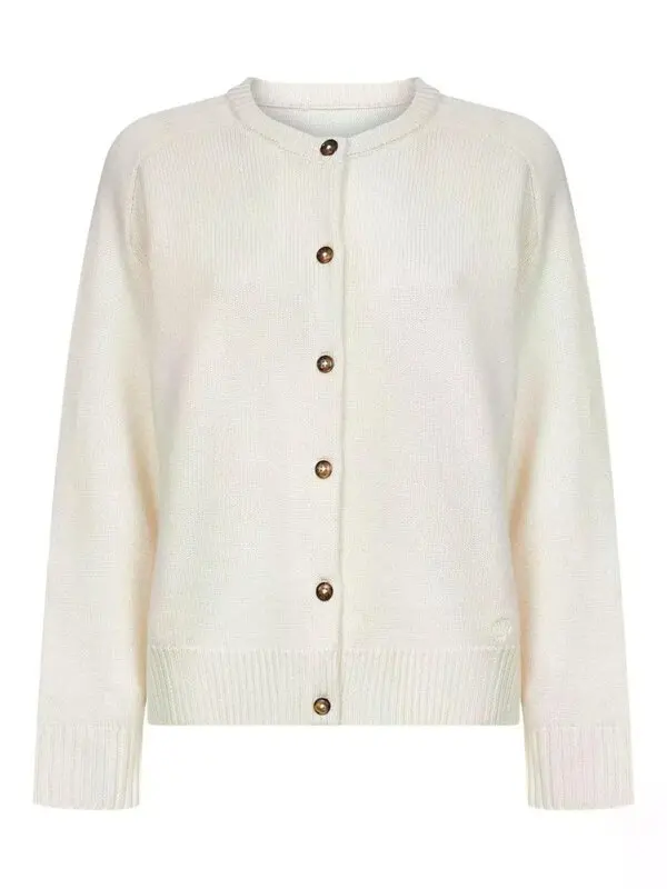Loulou De Saison Wool Cardigan - Neutrals