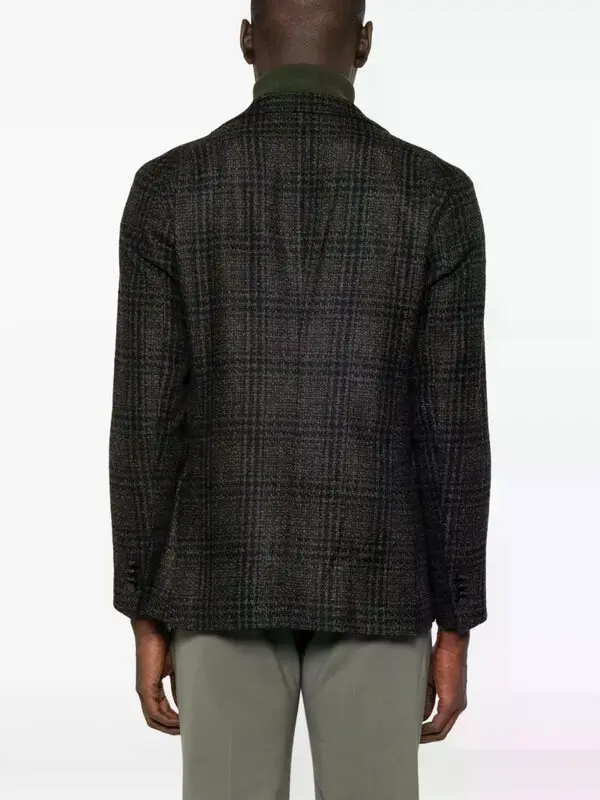 Tagliatore Checked Two-button Jacket