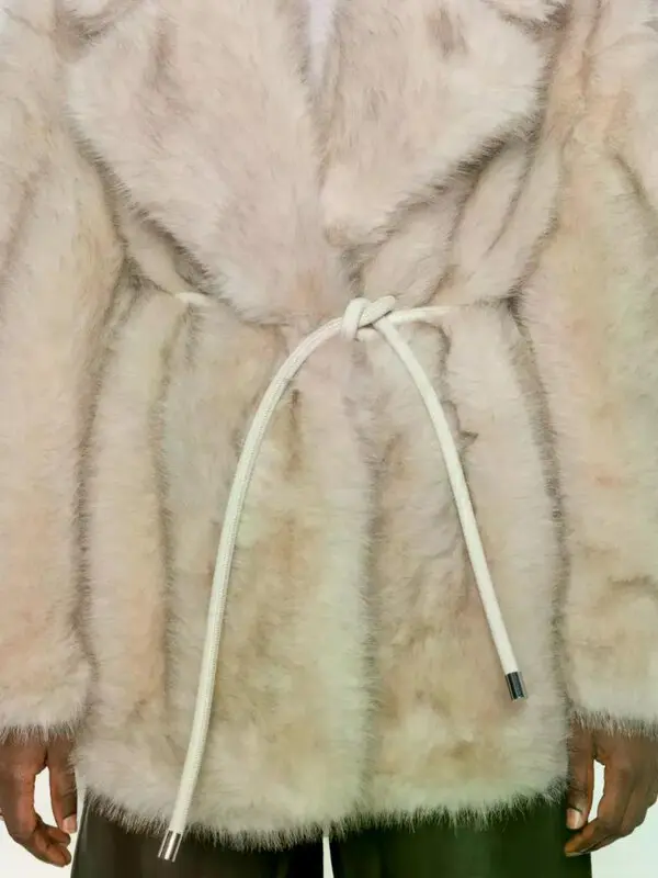 Sportmax Rosaria Faux-fur Coat