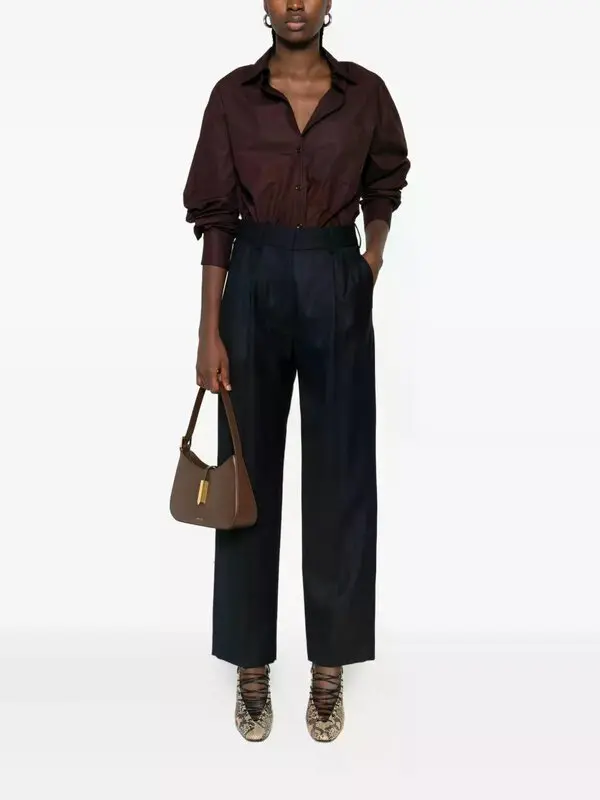 BLAZÉ MILANO Deep Pleated Front Trousers