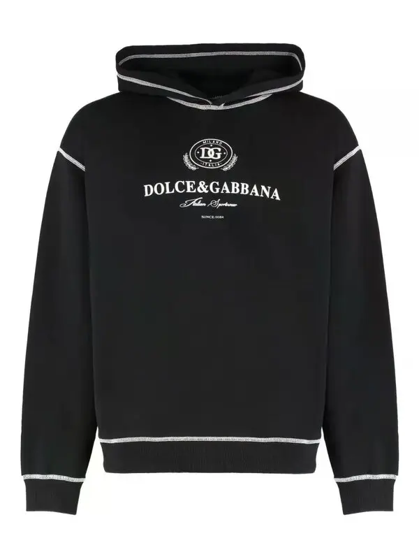 Dolce & Gabbana Logo Plaque Sweatshirt