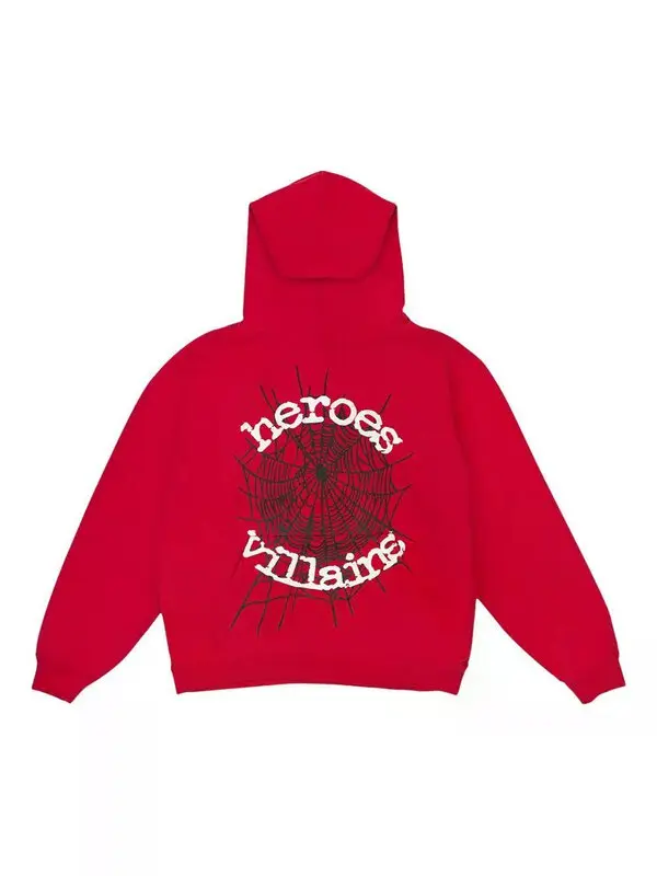 SP5DER X Metro Boomin Spiderweb-print Hoodie