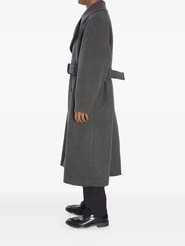 Saint Laurent Double-breasted Cashmere Coat