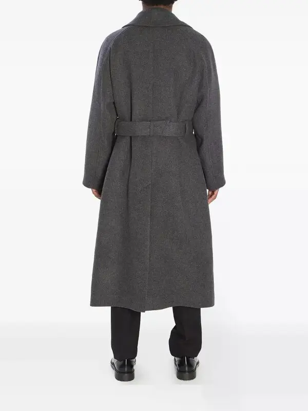 Saint Laurent Double-breasted Cashmere Coat