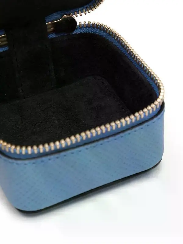 Smythson Panama Leather Trinket Case