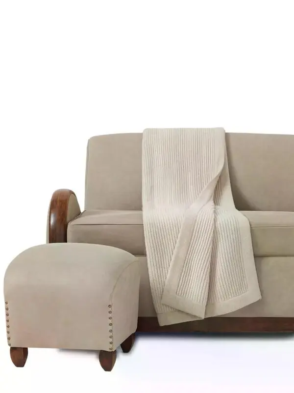 Brunello Cucinelli Ribbed Cashmere Throw