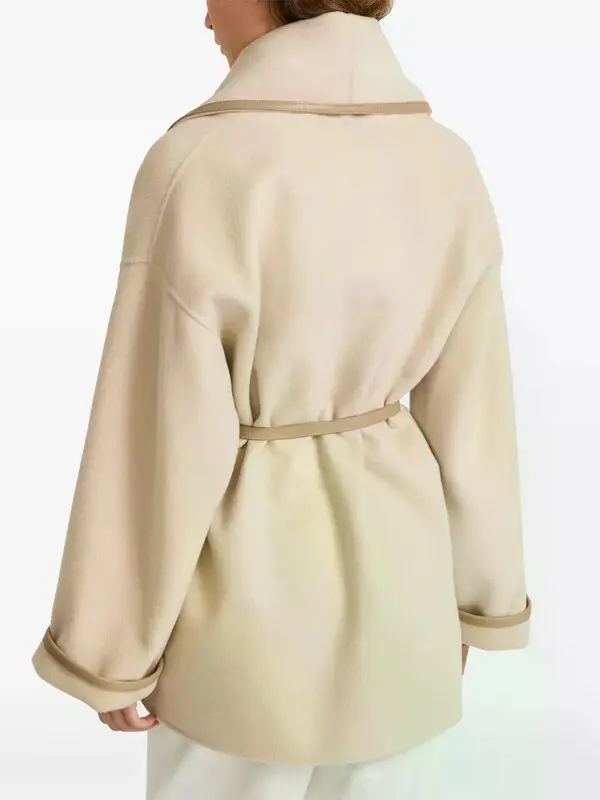 YVES SALOMON Double-sided Jacket With Detachable Waist Strap
