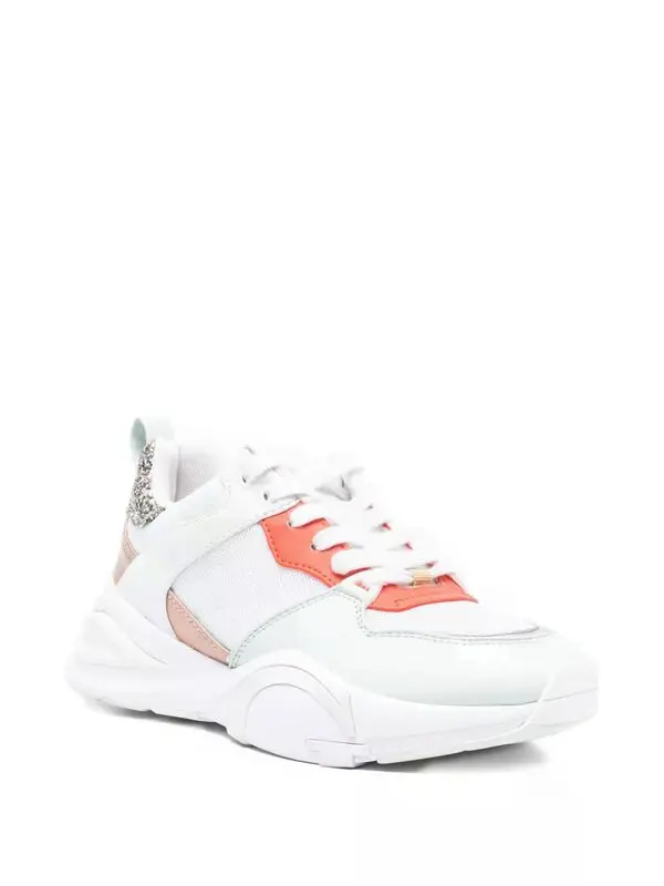 Guess Chunky Glitter-panelled Sneakers