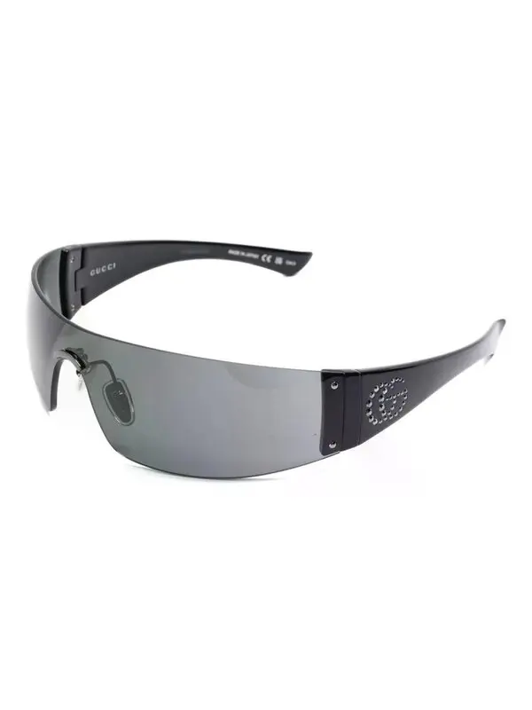 Gucci Shield Sunglasses - Black