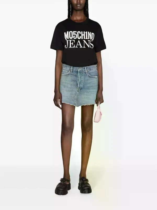 Moschino Print Cotton T-shirt