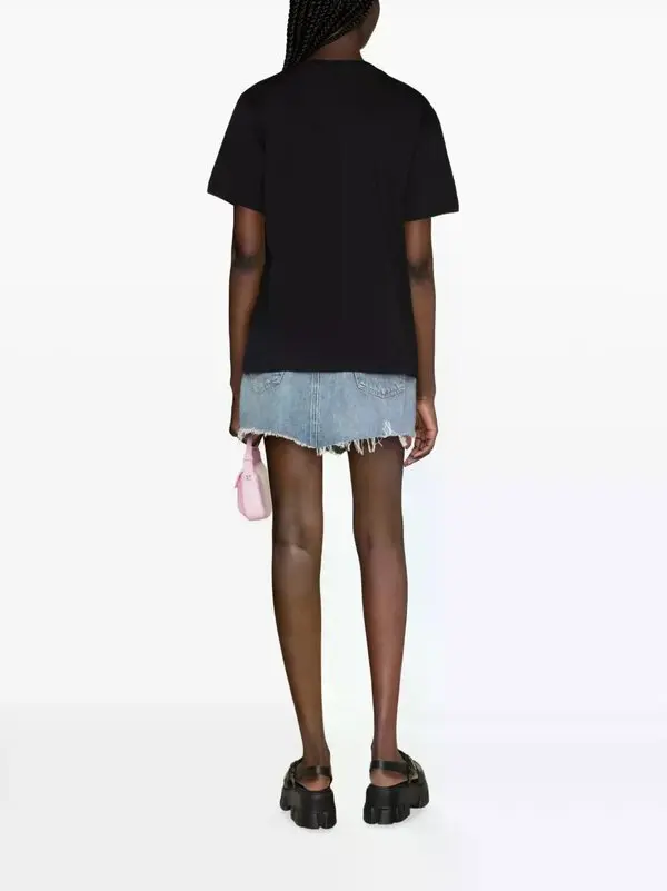 Moschino Print Cotton T-shirt