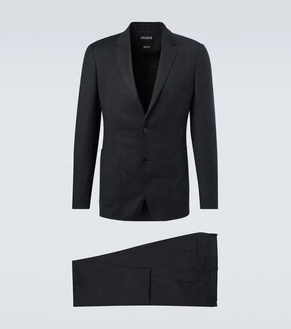 Zegna Wool Suit - Grey
