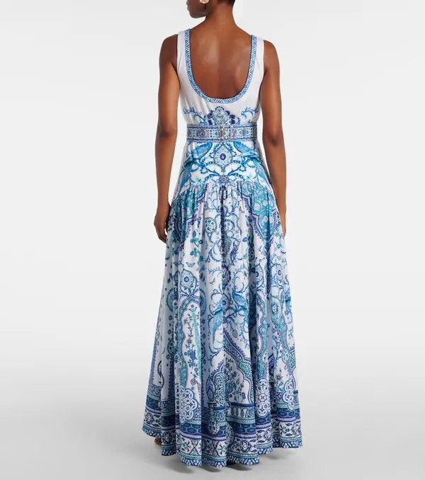 Camilla Isnik Lullaby Cotton Jersey Maxi Dress