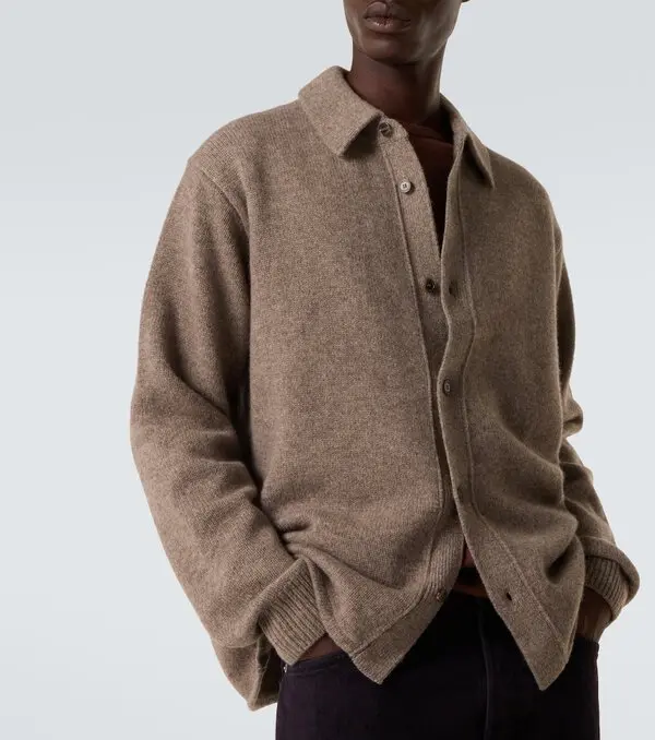 FRAME Yak And Wool Cardigan