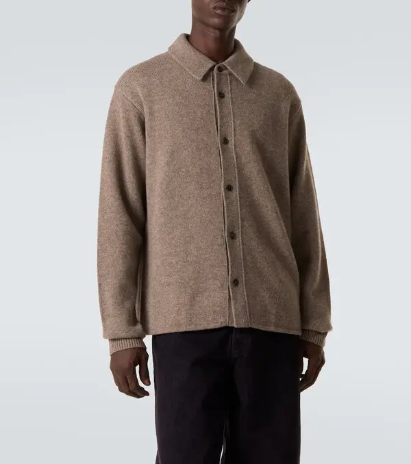 FRAME Yak And Wool Cardigan