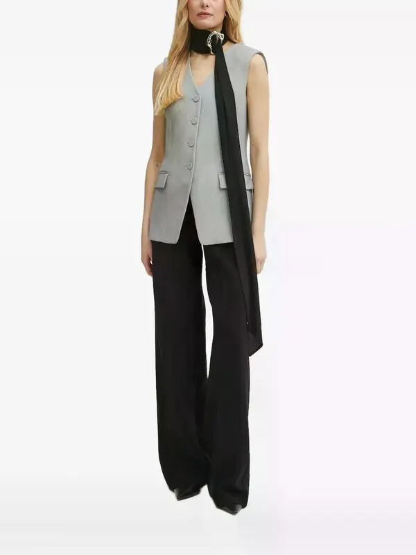 Patrizia Pepe Sleeveless V-neck Waistcoat