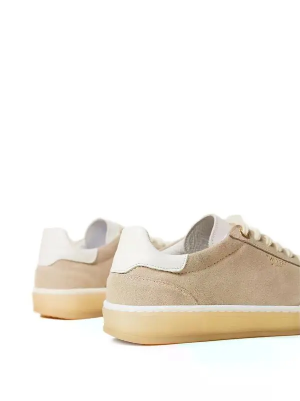 TWINSET Suede Low-top Sneakers
