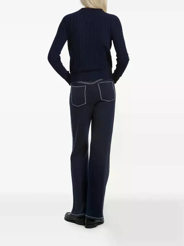 BARRIE Ribbed Cardigan