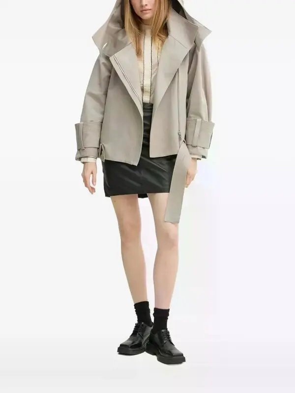 AERON Belted Hooded Jacket