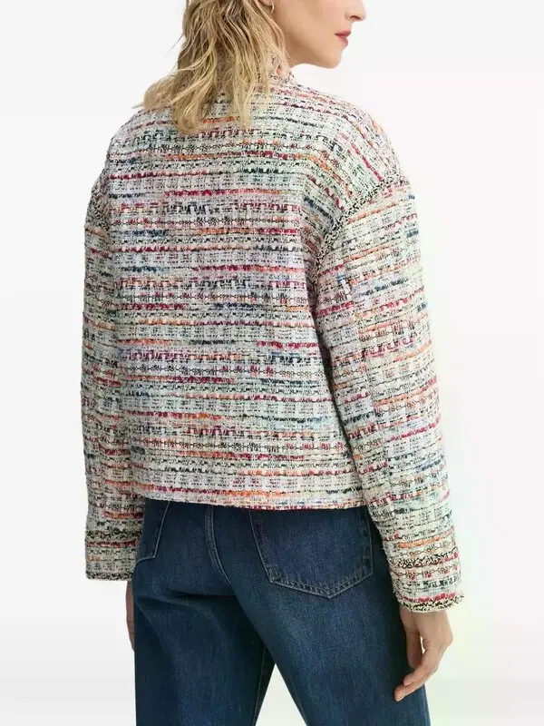 Munthe Tweed Double-breasted Cropped Jacket
