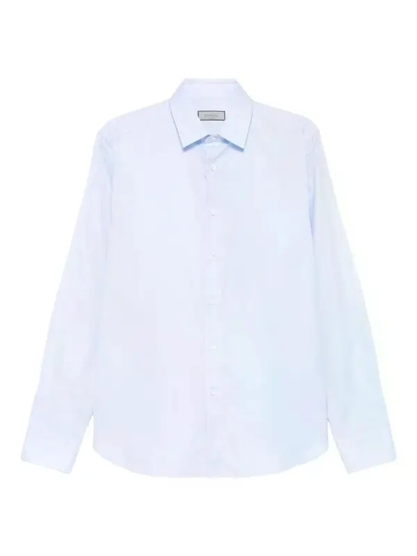 Canali Long-sleeve Cotton Shirt