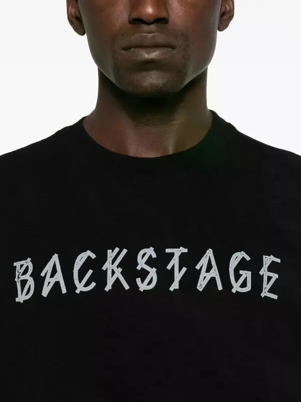 44 LABEL GROUP Graphic-print T-shirt - Black