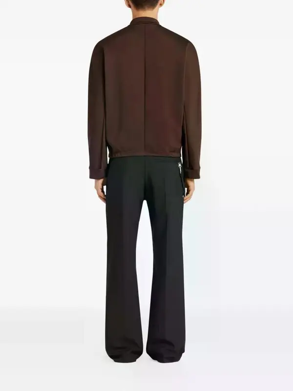COURREGES Zip-up Track Jacket - Brown