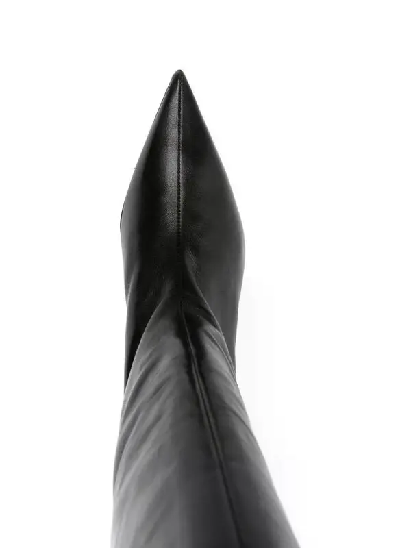 THEA MIKA 60mm Pointed-toe Calf-leather Boots