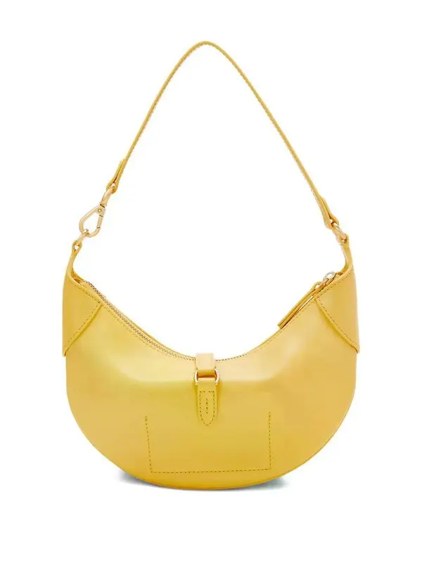 Polo Ralph Lauren Leather Mini Shoulder Bag - Yellow