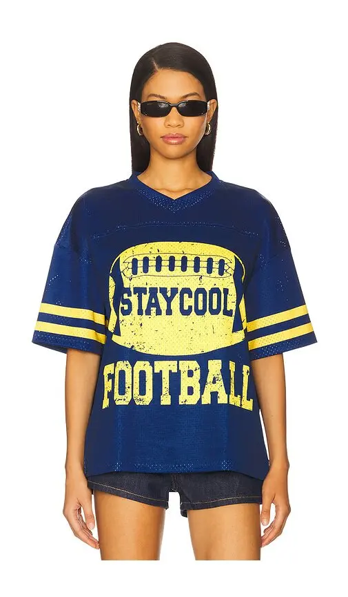 STAY COOL Football Jersey - Blue