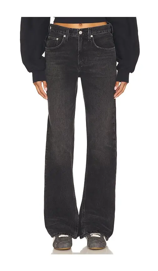 AGOLDE Mid Rise Kick Boot Jeans In Wash