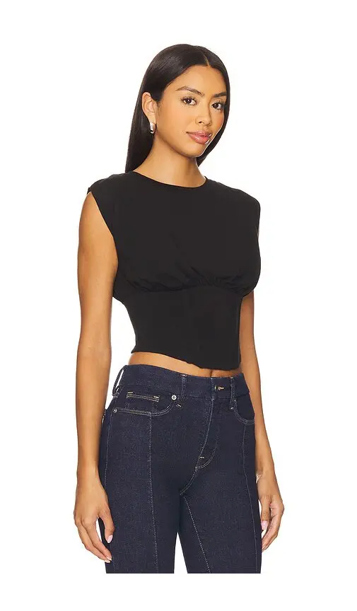 Good American Sleeveless Corset Top