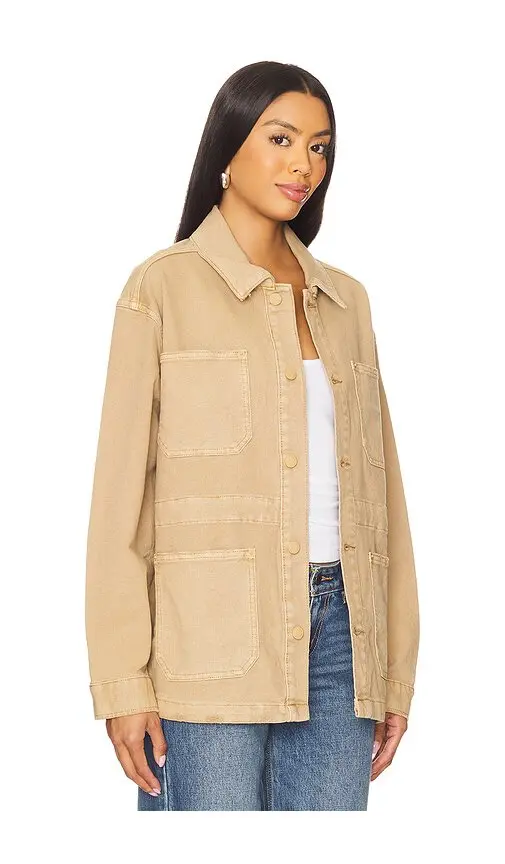 Good American Canvas Utility Jacket