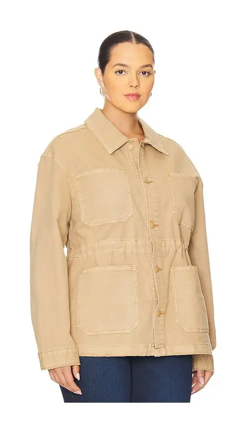 Good American Canvas Utility Jacket