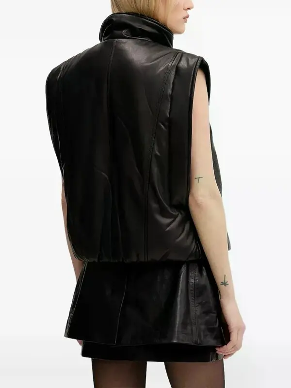IRO PARIS Dario Leather Vest