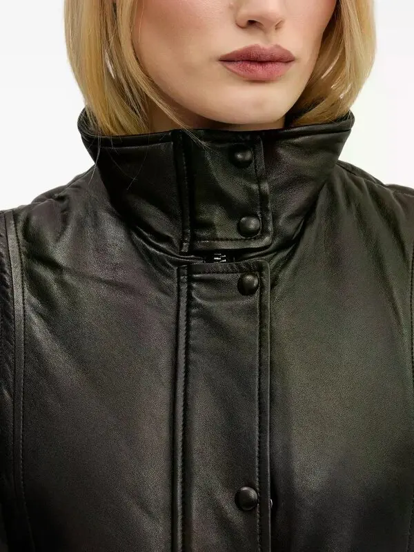 IRO PARIS Dario Leather Vest