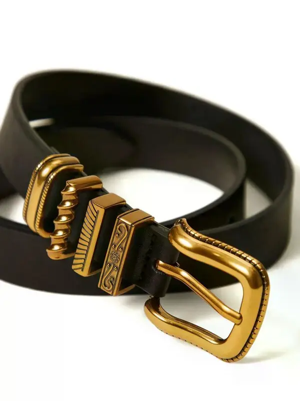 TWINSET Buckle Belt With Decorative Loops