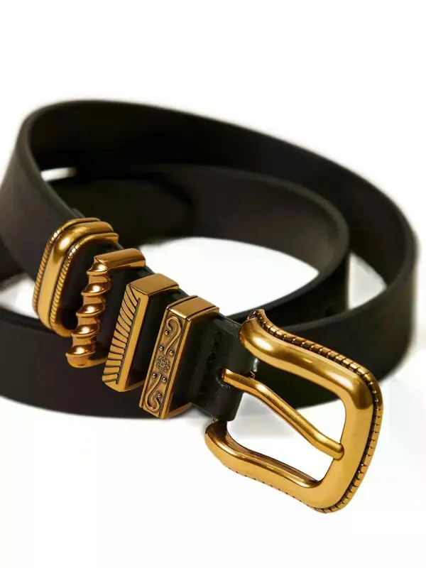 TWINSET Buckle Belt With Decorative Loops