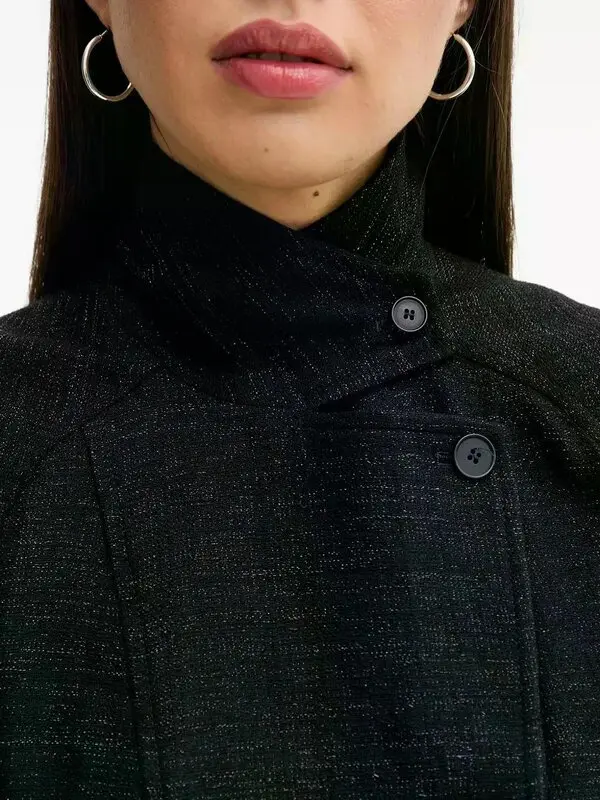 IRO PARIS Double-breasted Lurex Overshirt