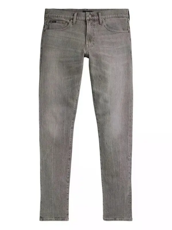 Polo Ralph Lauren Five-pocket Styling Straight-leg Jeans - Grey