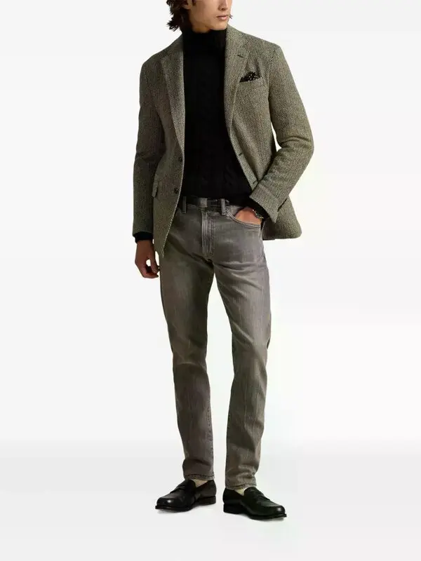Polo Ralph Lauren Five-pocket Styling Straight-leg Jeans - Grey