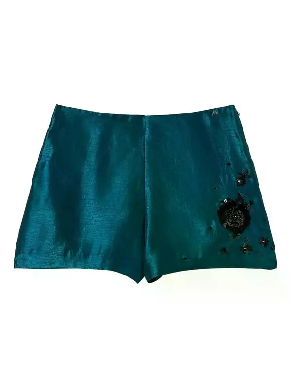 TWINSET Embroidered Sequin Shorts