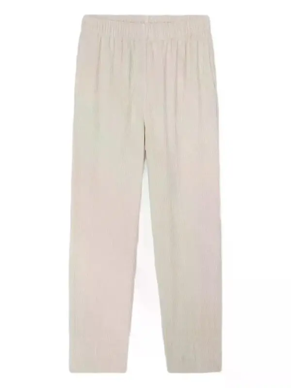 American Vintage Ribbed Corduroy Trousers - Neutrals